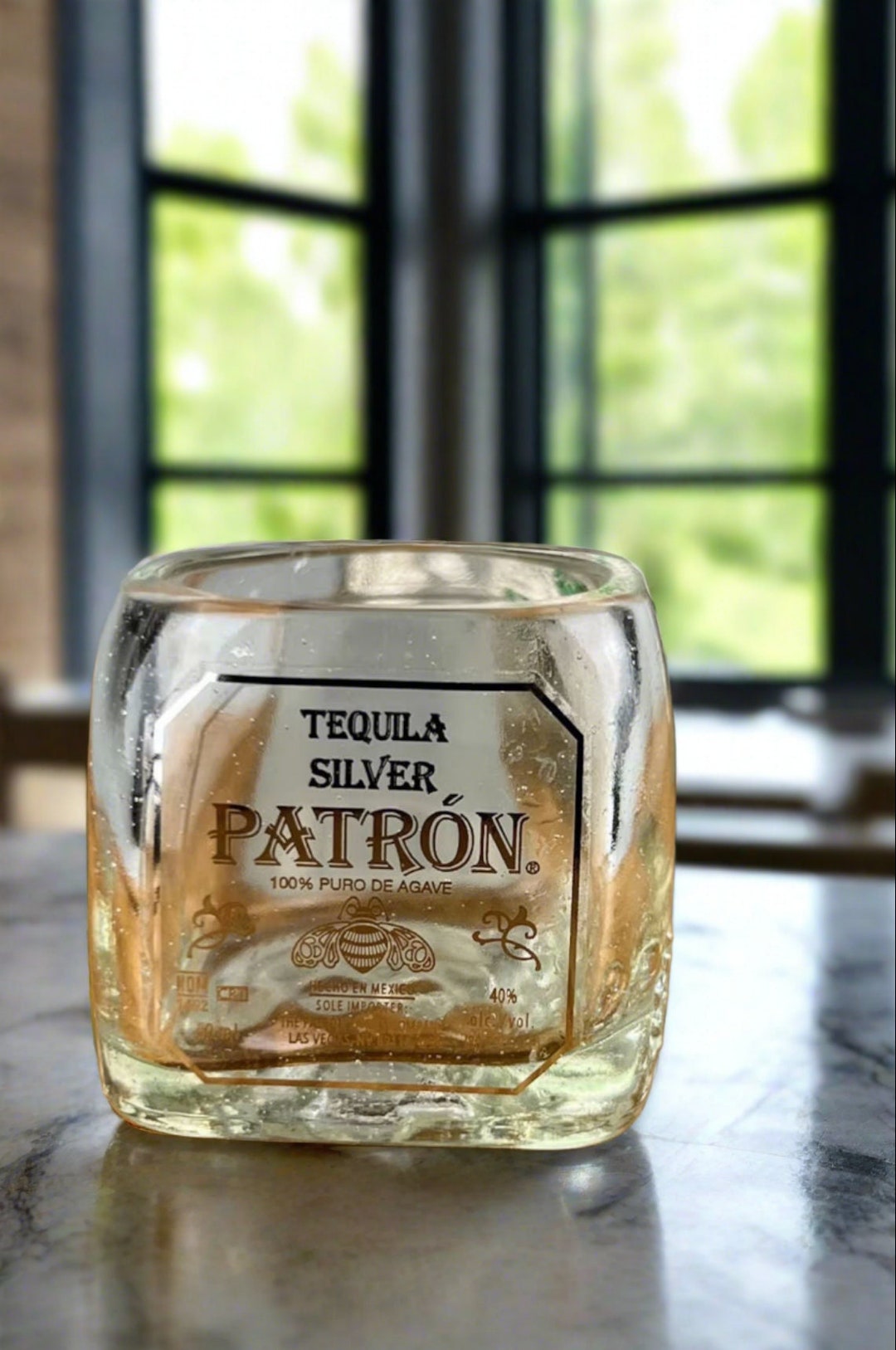 One (1) Patron Tequila 50ml Bottle Shot Glass - Etsy