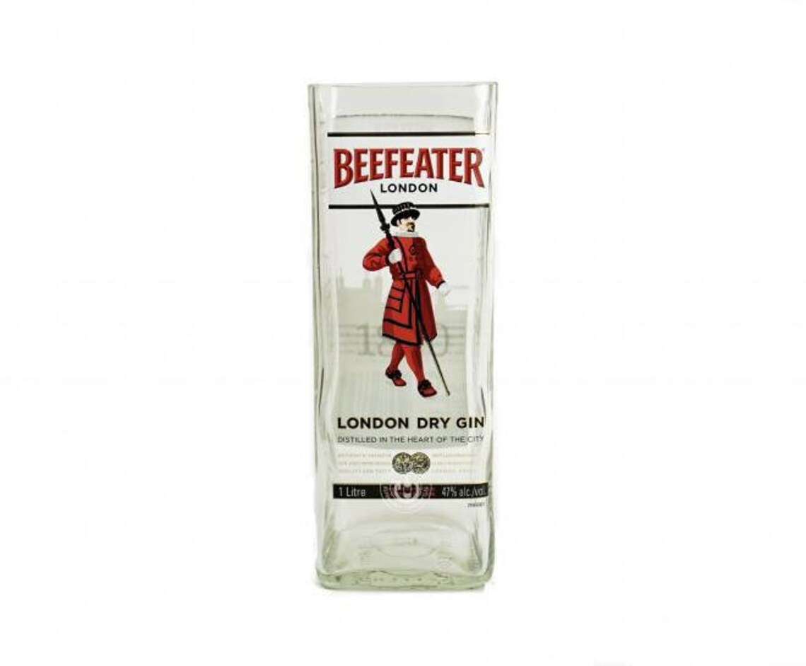 Beefeater Gin Bottle Vase | Etsy