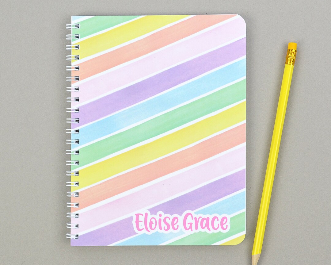 Personalized Girls Notebook, Notebooks Personalized Notebooks for ...