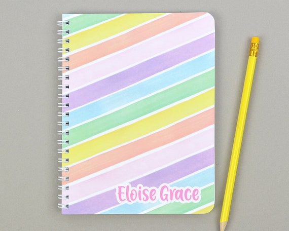 Personalized Girls Notebook Notebooks Personalized Notebooks - Etsy