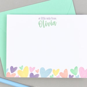 Personalized Stationary Set, Kids Letter Writing Set, Writing Paper for ...