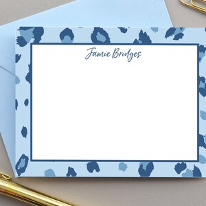 Personalized Stationary, Animal Print Stationery, Monogrammed ...