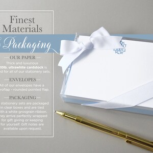 Personalized Floral Stationary Set Personalized, Note Cards Set, Pink ...