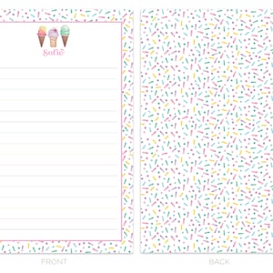 Kids Letter Writing Set, Summer Camp Stationery, Personalized ...