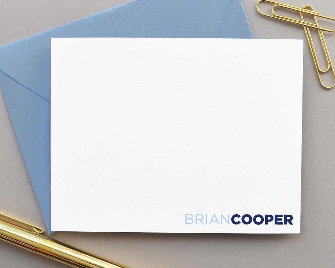 Personalized Stationary Set, Boys Stationary for Men, Personalized ...