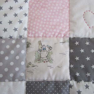 Handmade Patchwork Baby Quilt With Beatrix Potter Fabric - Etsy