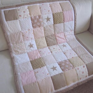 Handmade Patchwork Baby Cot Quilt - Etsy