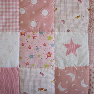 Handmade Patchwork Baby Cot Quilt - Etsy