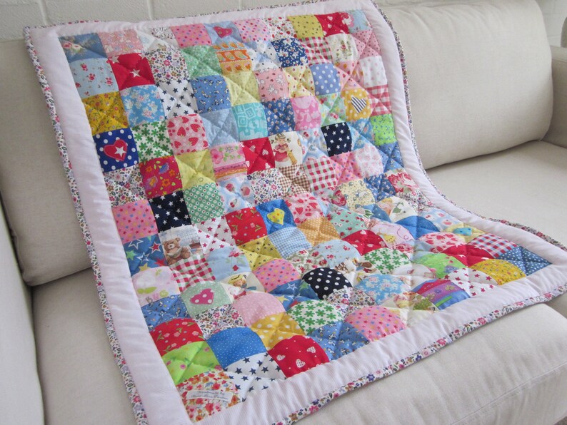 Handmade Patchwork Quilt Play Mat - Etsy UK