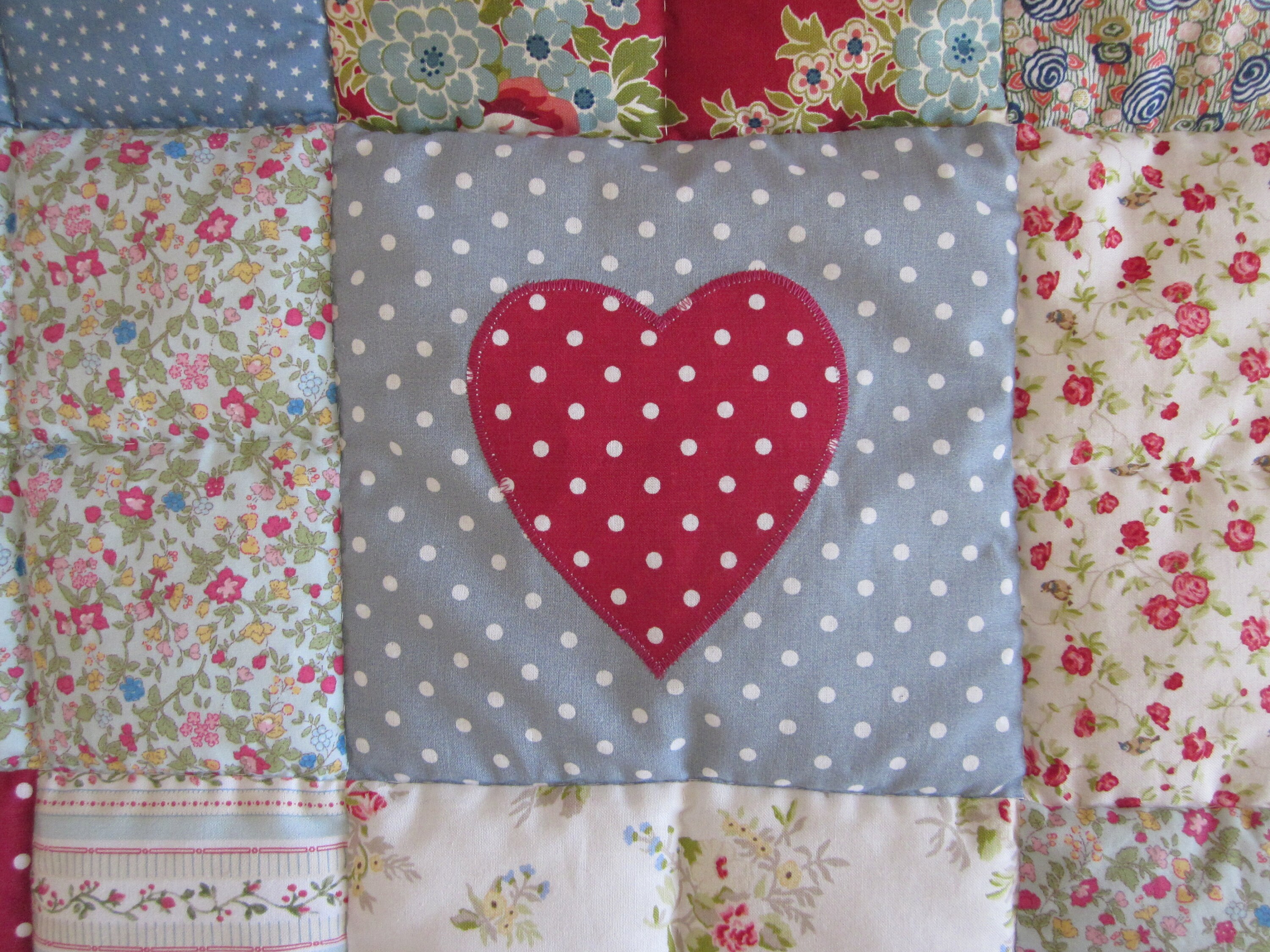 Handmade Patchwork Quilt Throw - Etsy