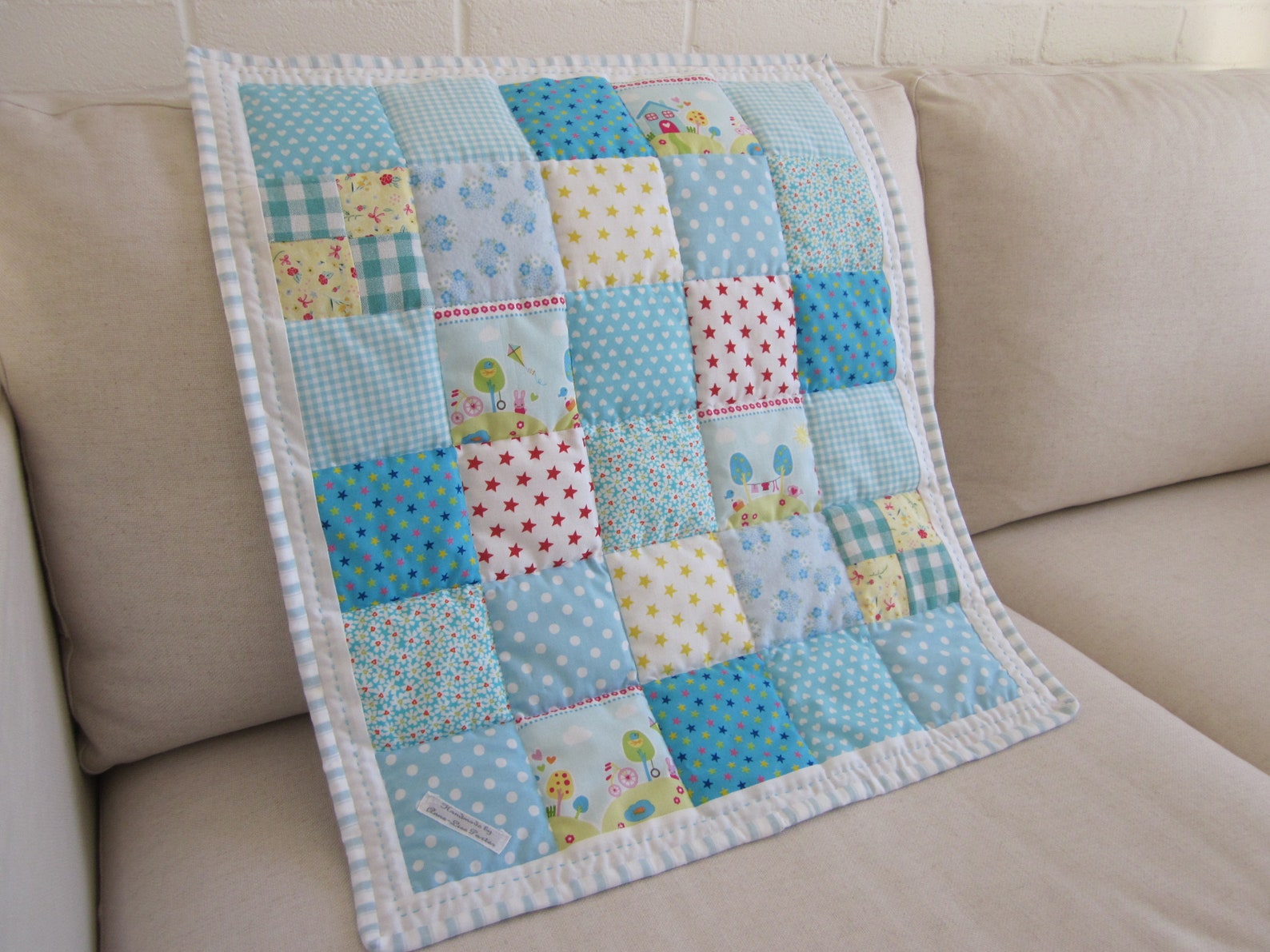 Handmade Patchwork Moses Basket Quilt - Etsy