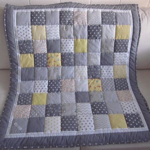 Handmade Patchwork Cot Quilt With Beatrix Potter Fabric - Etsy