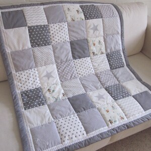 Handmade Patchwork Baby Cot Quilt With Beatrix Potter Fabric - Etsy
