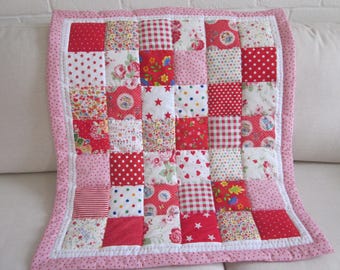 Handmade, Hand Quilted Baby Patchwork Quilt - Etsy