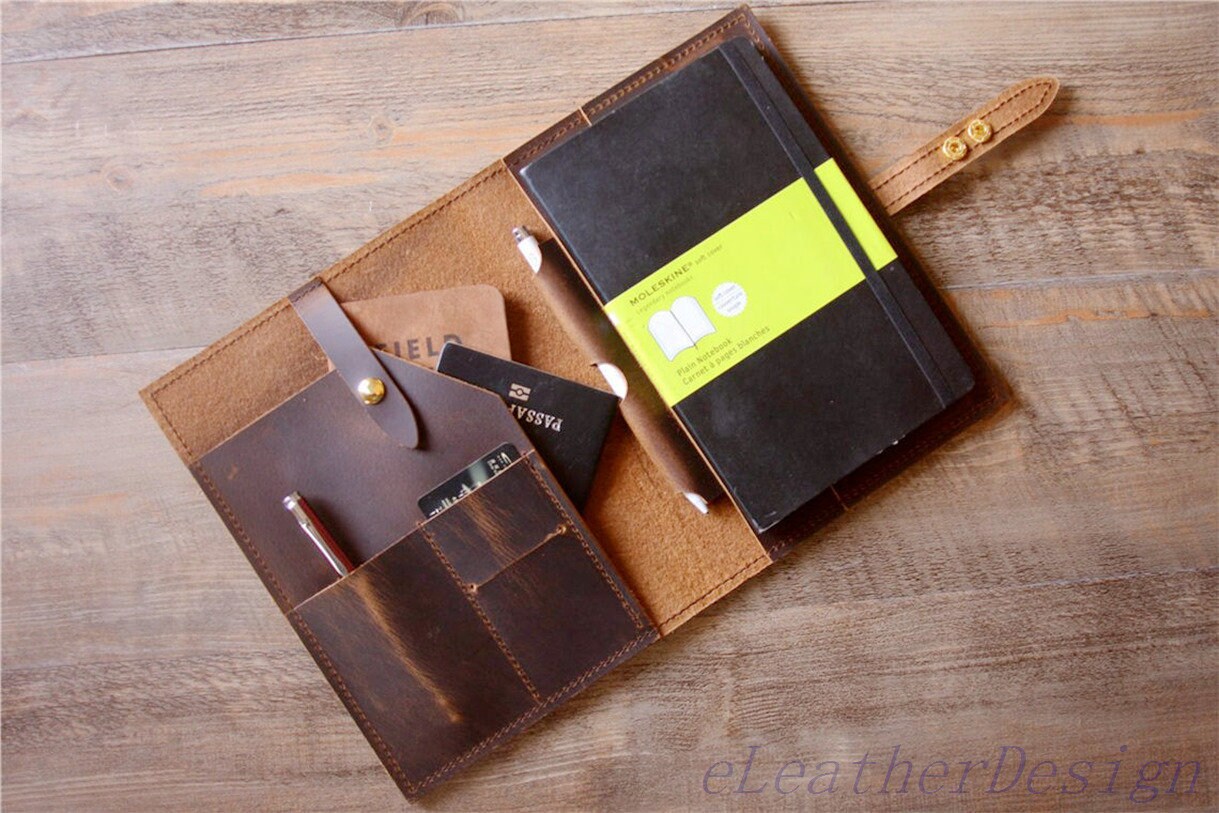 Leather Notebook Composition Notebook Cover A5 Legal | Etsy