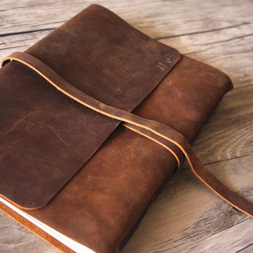 Personalized Leather Cover A5 Notebook Covers Leather - Etsy
