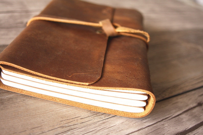 Couple Gifts Personalized Leather Journal Bound Notebook - Etsy