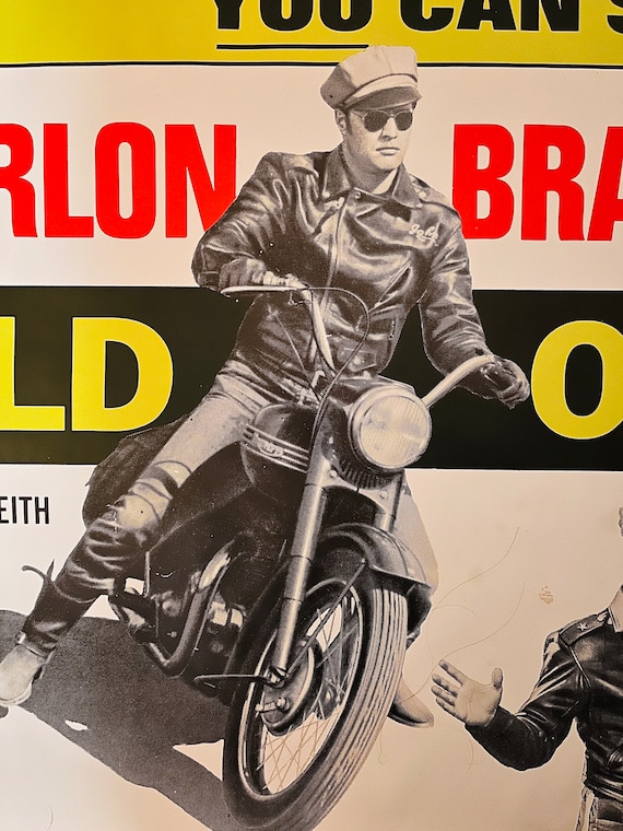 Marlon Brando The Wild One Poster