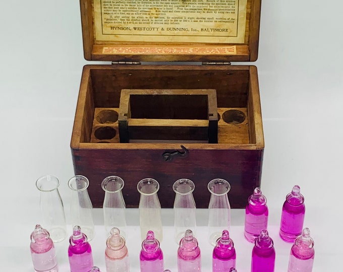 Very Rare Antique 1900s Hynson, Westcott & Dunning Colorimeter Medical ...