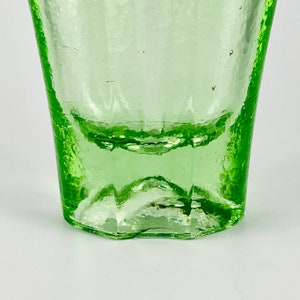 Rare Fire & Light Celery Green Aurora Art Glass Vase UV Glow - Etsy