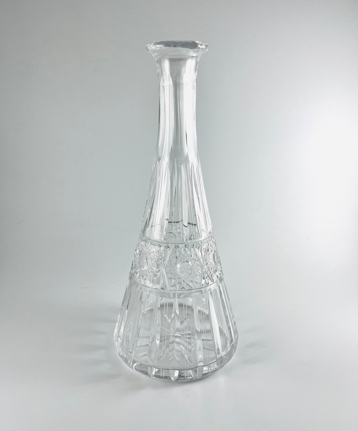 Rare Brewers Star Pyramid Style Crystal Decanter - Etsy