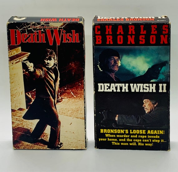 Death Wish I II VHS Lot | Etsy