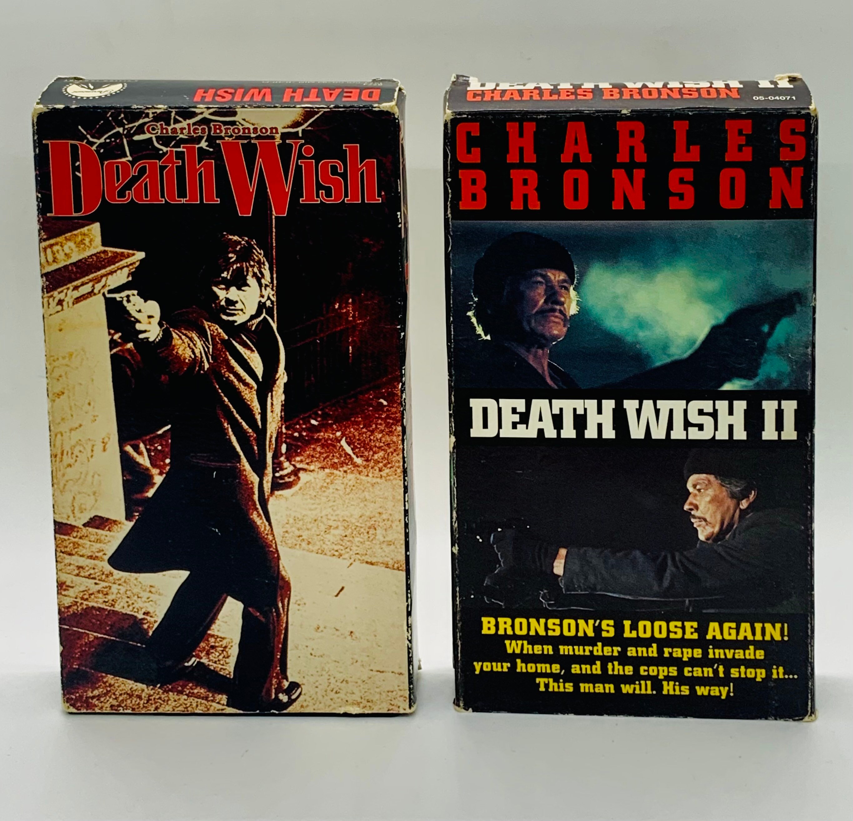 Death Wish I II VHS Lot | Etsy