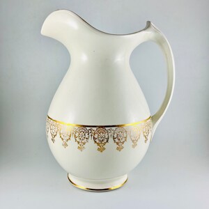 Vintage Edwin M. Knowles Semi-vitreous Wash Bowl and Pitcher - Etsy