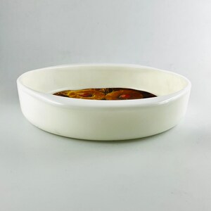 Vintage Pyrex 221 Milk Glass 8 Cake Pan - Etsy