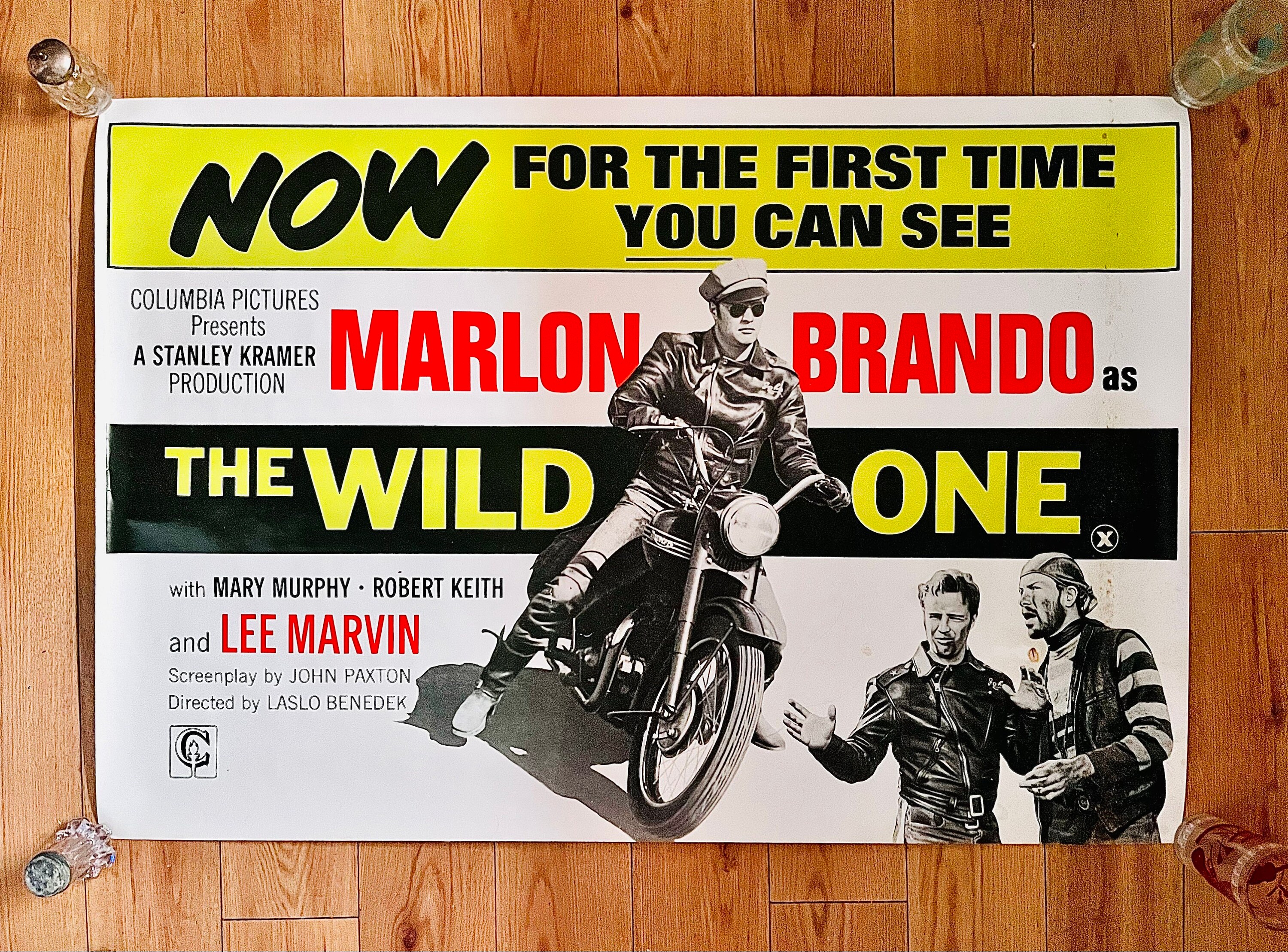 Marlon Brando Wild One Poster