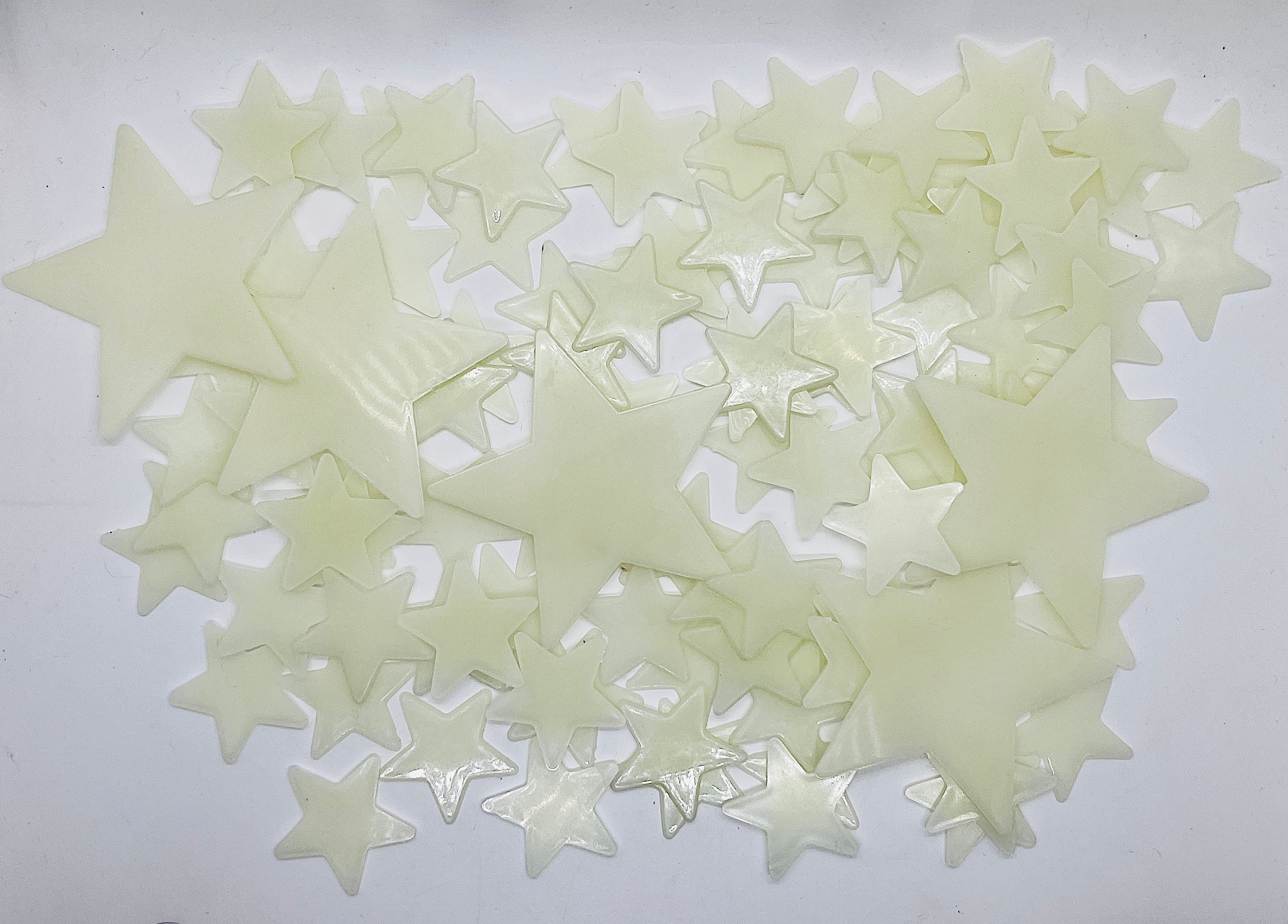 Vintage Glow-in-the-dark Plastic Stars • Wonder Stars by Great ...