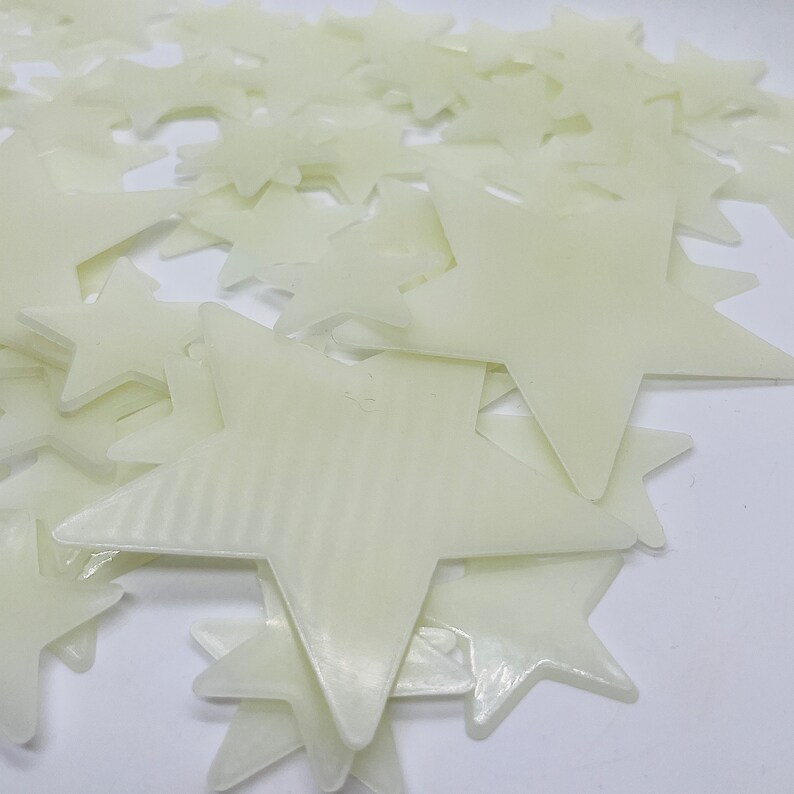 Vintage Glow-in-the-dark Plastic Stars • Wonder Stars by Great ...