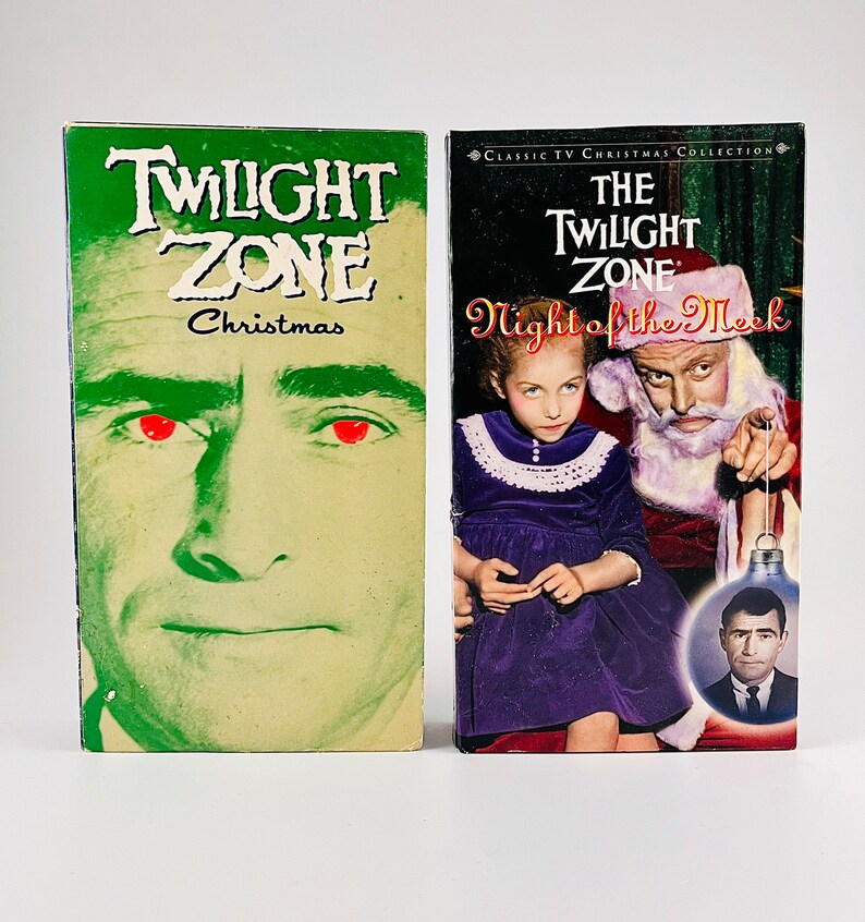 Rare Twilight Zone Christmas VHS Lot of 2 Includes Original - Etsy