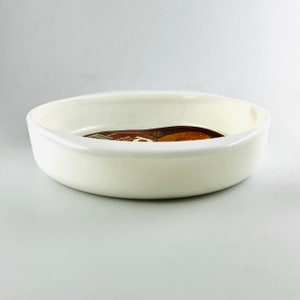 Vintage Pyrex 221 Milk Glass 8 Cake Pan - Etsy