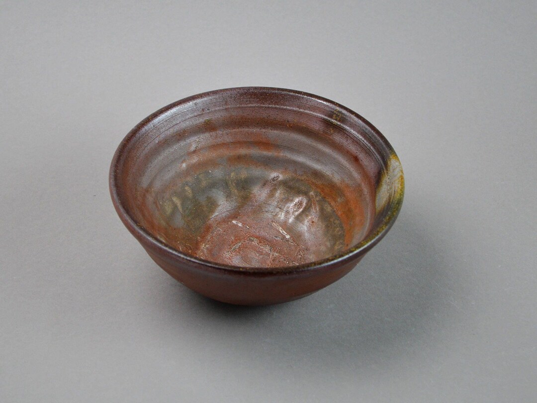 Japanese Vintage Bizen Pottery Bowl Yasui Tooru Woodfired Climbing Kiln ...
