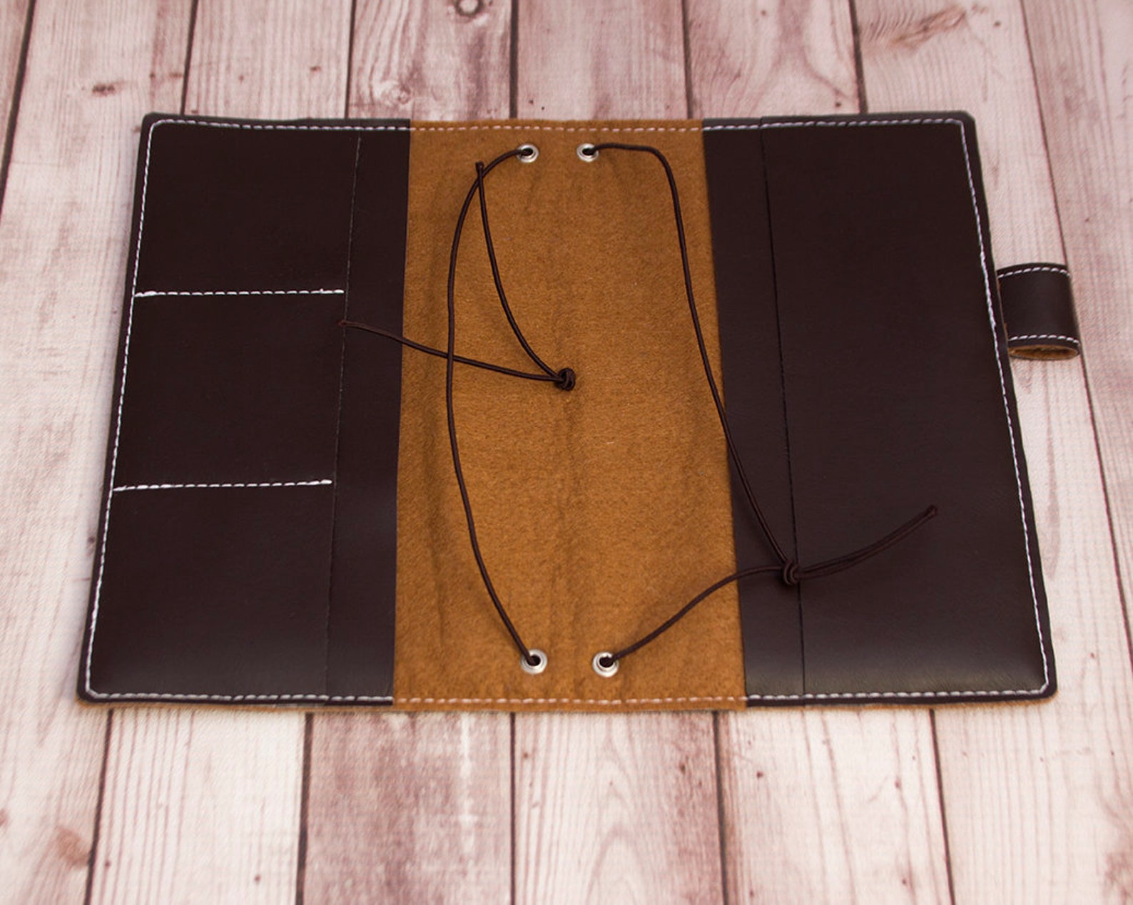 Feather Fauxdori Travelers Notebook Faux Leather Journal - Etsy