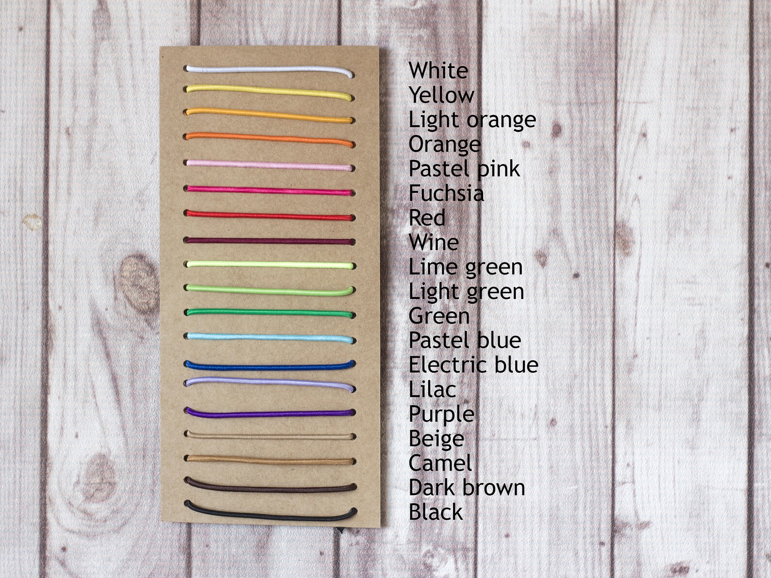 Elastics Color Change Add-on Custom Elastics Midori - Etsy