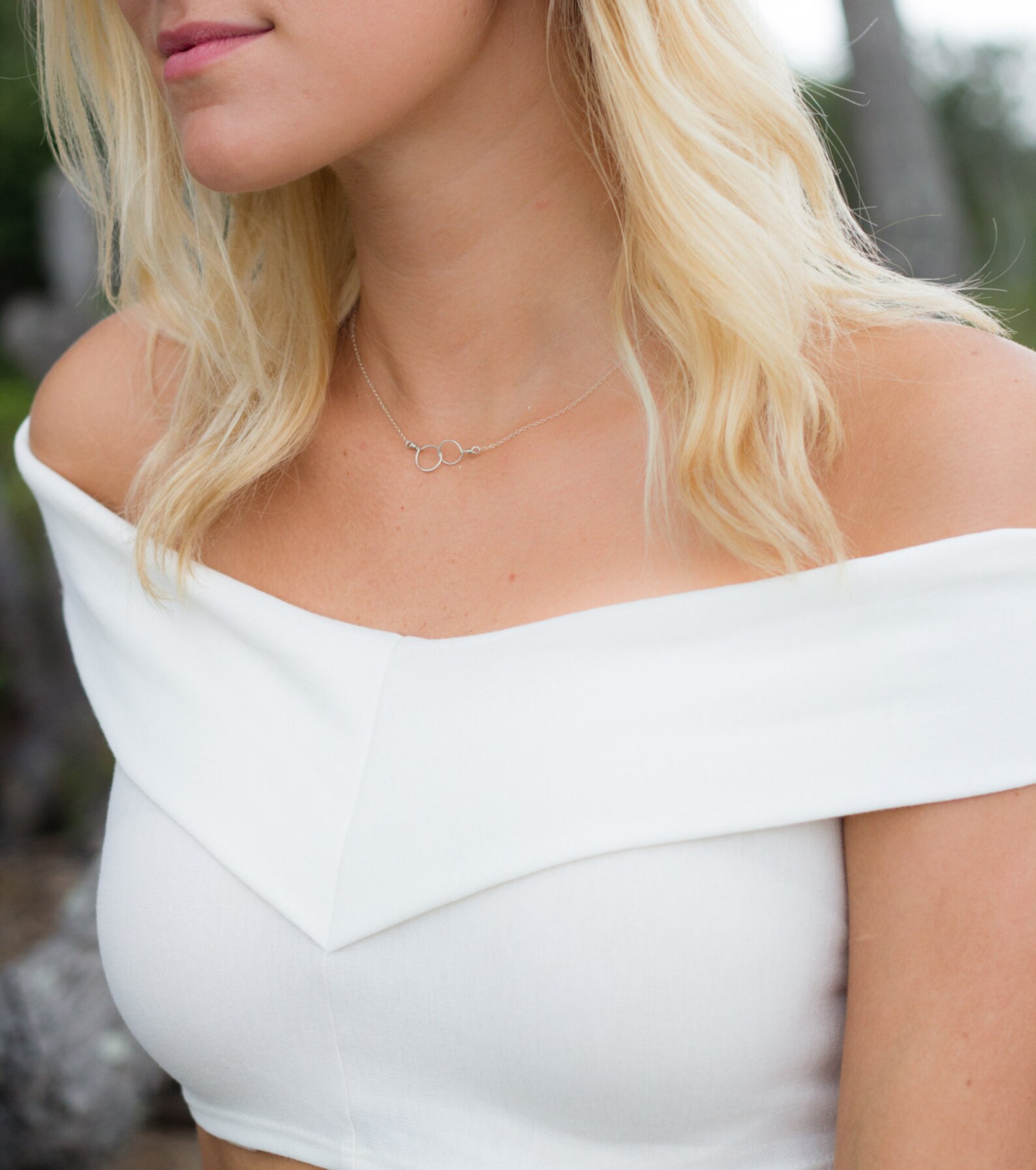 Infinity Link Necklace-sterling Silver - Etsy