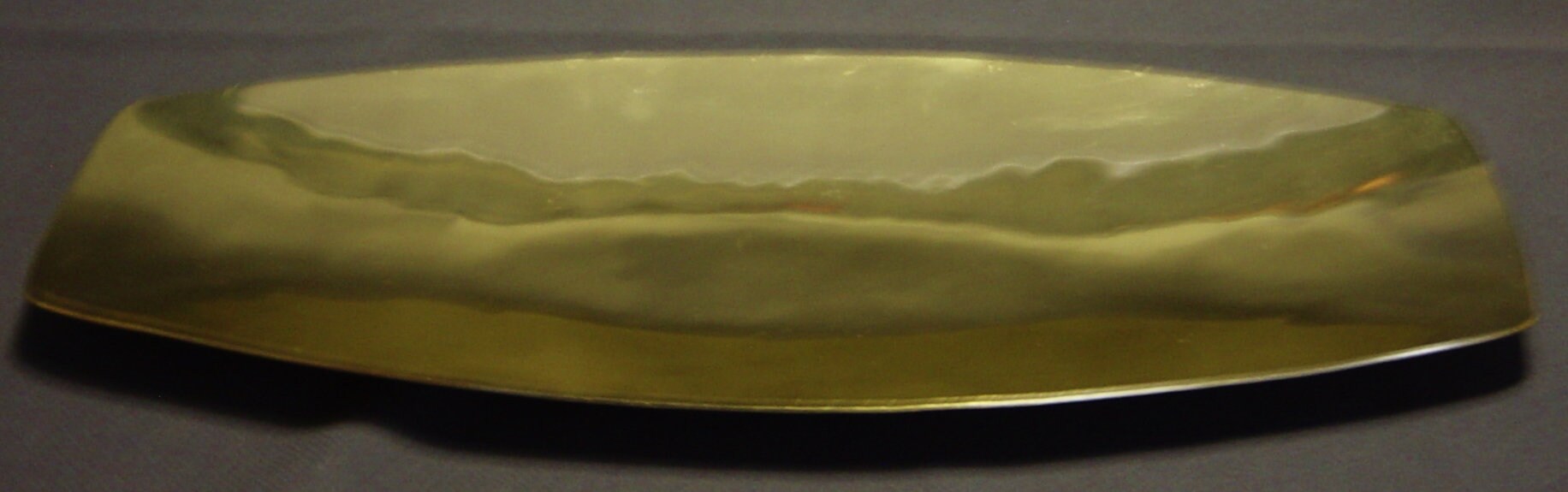 Large Airship Zeppelin Metall Polished Aluminium Bowl Fritz August ...