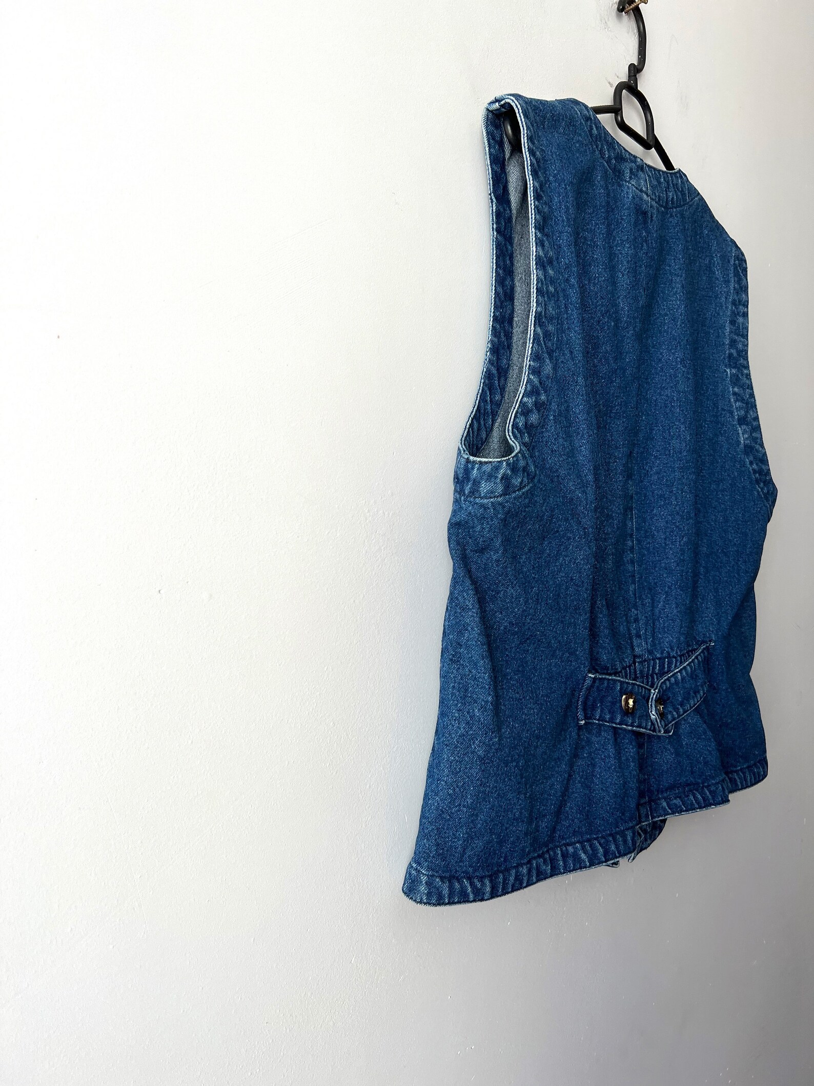 90s Bavarian Mens Vest Everyday Folk Denim Vest Loden Tyrolean Austrian ...