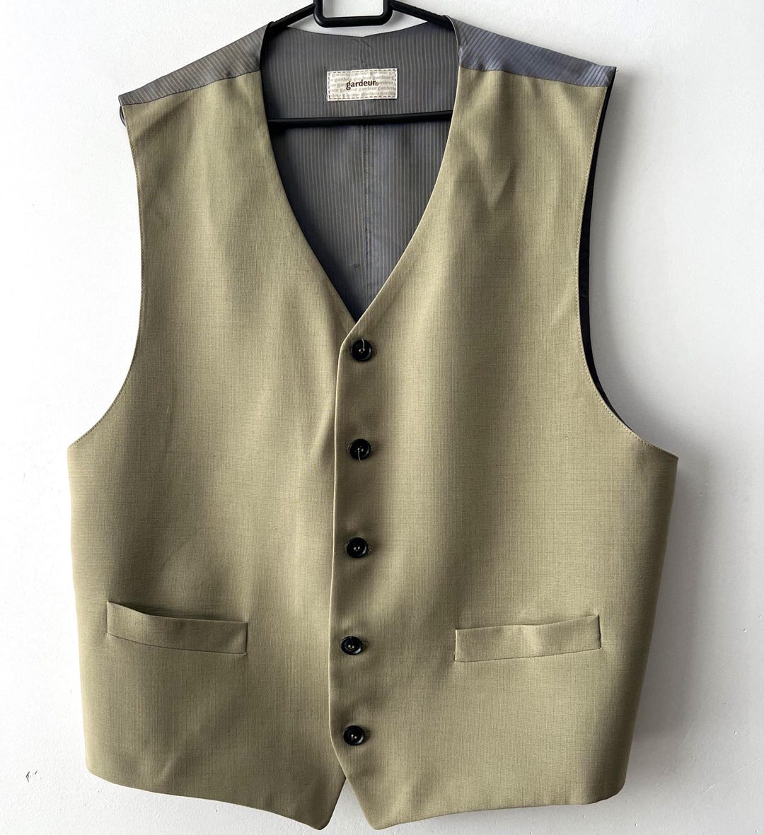 Vintage Gentlemen's Vest Gardeur Formal Fitted Waistcoat Edwardian ...