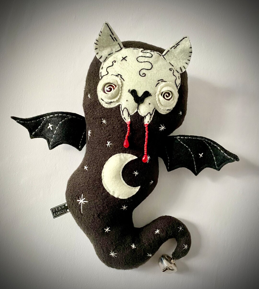 Creature of the Night Dead Ringer Art Doll - Etsy Australia