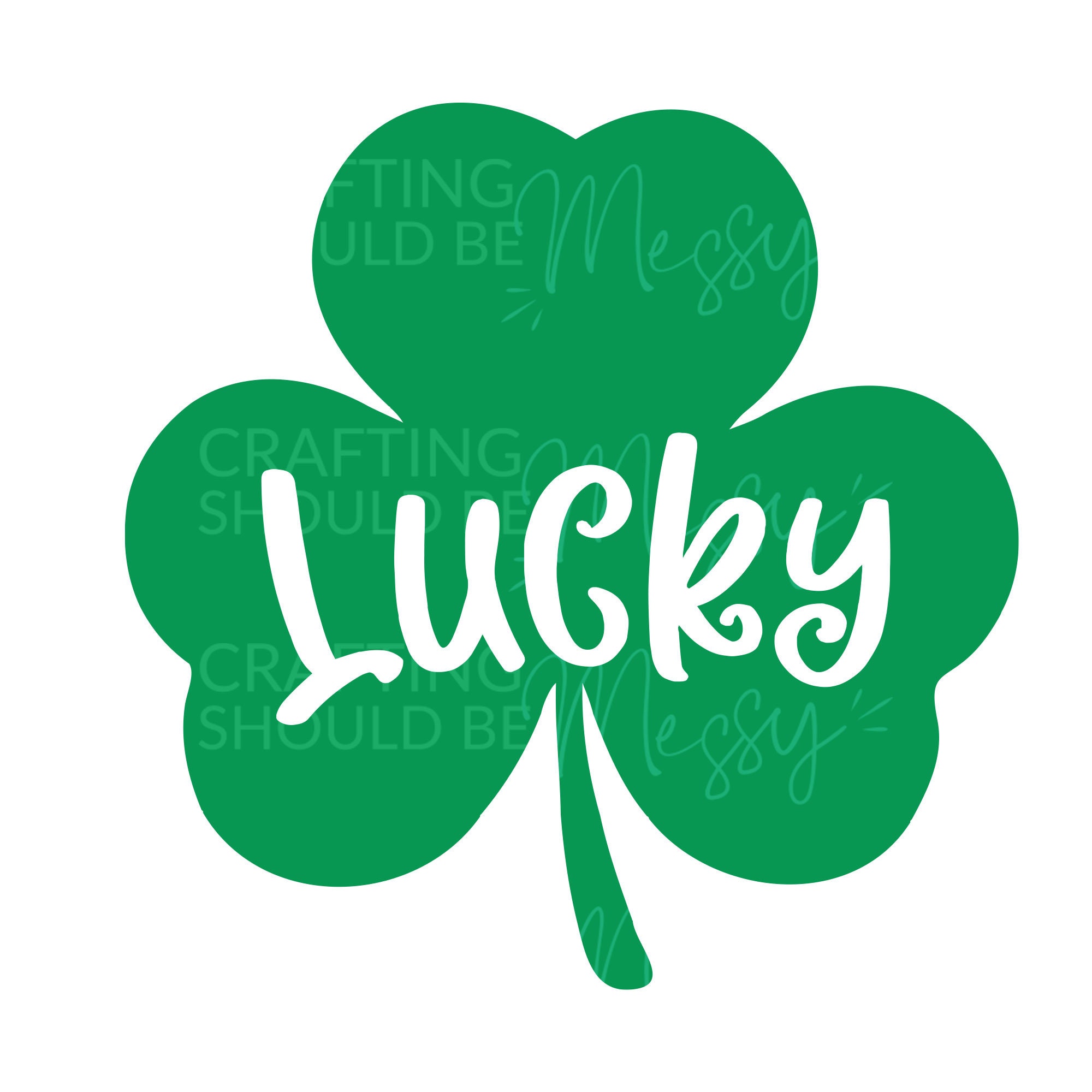 Lucky SVG File Downloadable Cut File for Cricut Silhouette - Etsy Canada