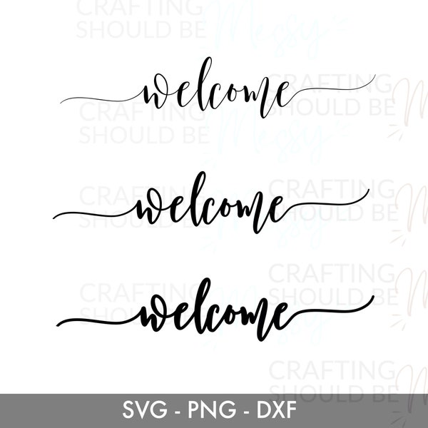 Welcome Script Font - Etsy