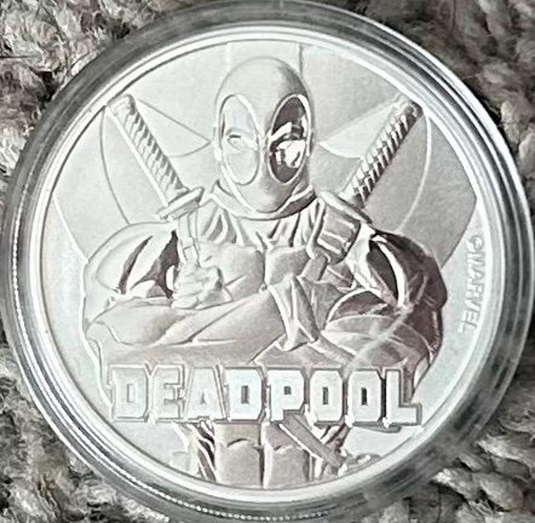 2018 Tuvalu Deadpool Proof Silver 1 Ounce - Etsy