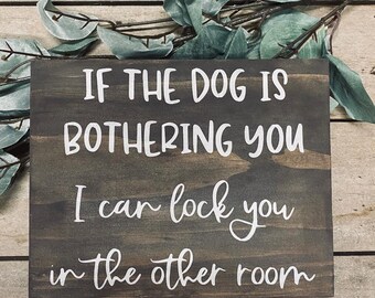 Funny Dog Signs | Etsy