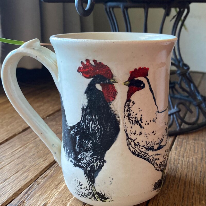 Rooster Coffee Mug - Etsy