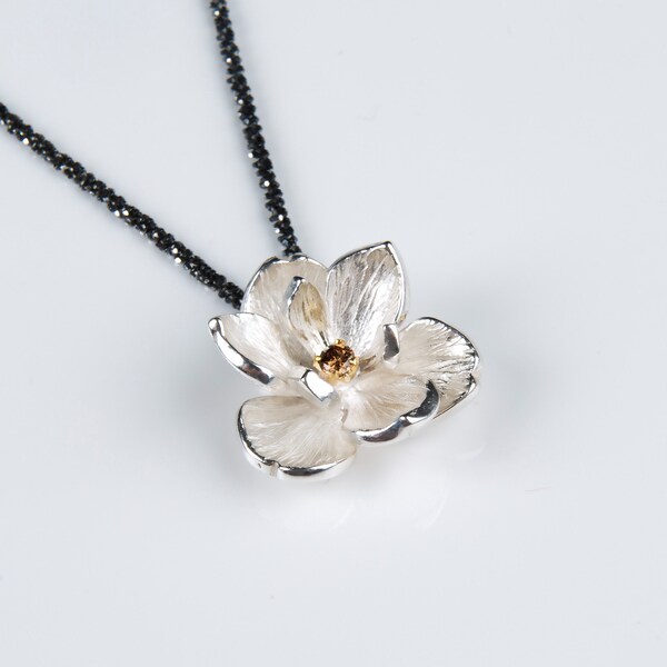 Magnolia Necklace - Etsy
