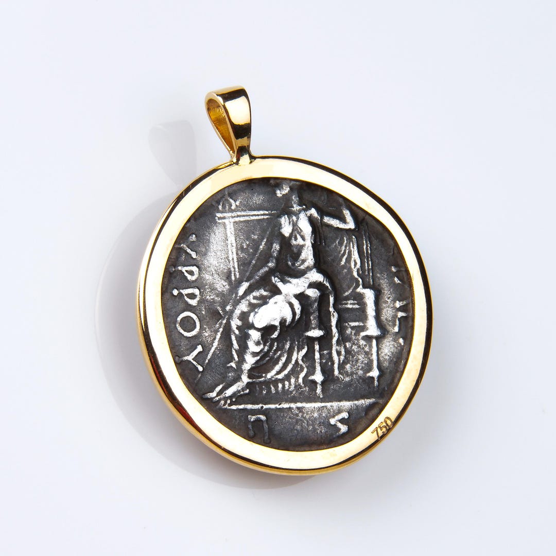 Ancient Greek Mythology Pendant Mythological Medallion Charm Greek Gods ...