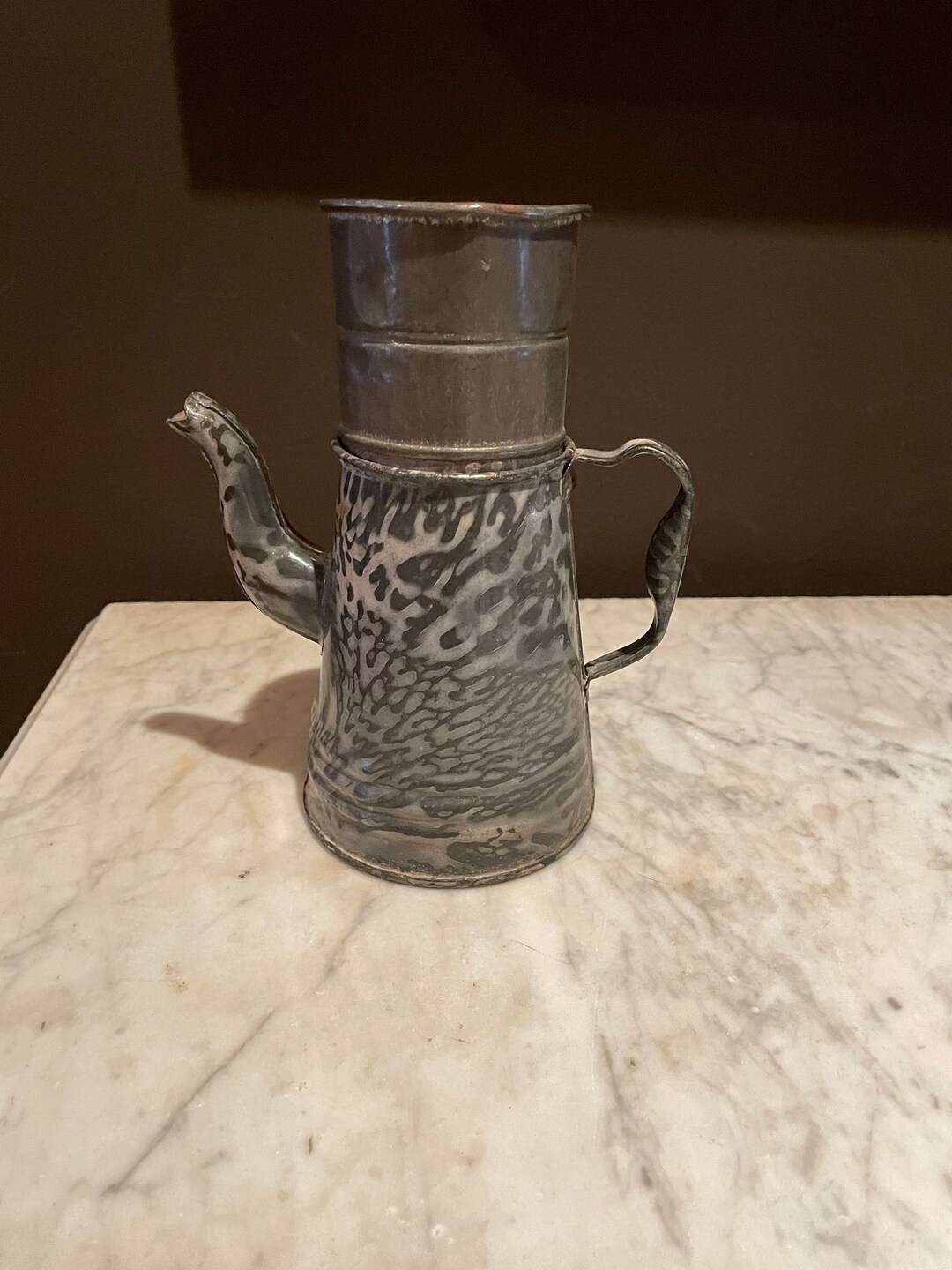 Miniature Biggin Graniteware Coffee Pot C 1900 - Etsy